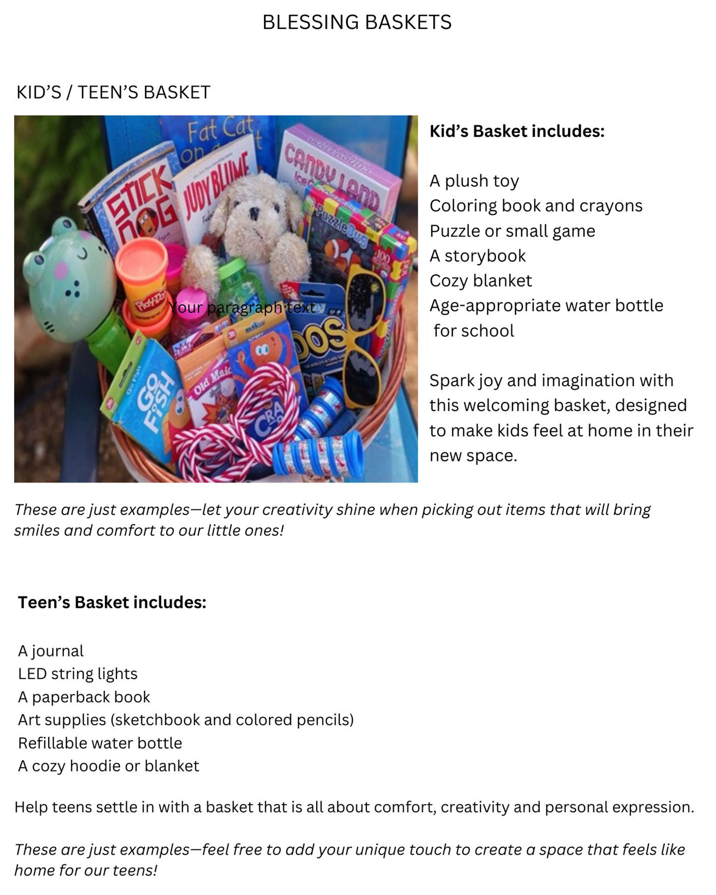 Support Us - AGAPE - Resource & Assistance Center